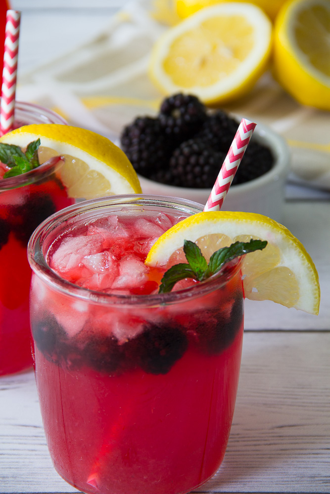 Blackberry Lemonade | Say Grace