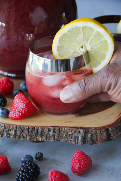 Verry Berry Sweet Tea {Porch Worthy} | Say Grace